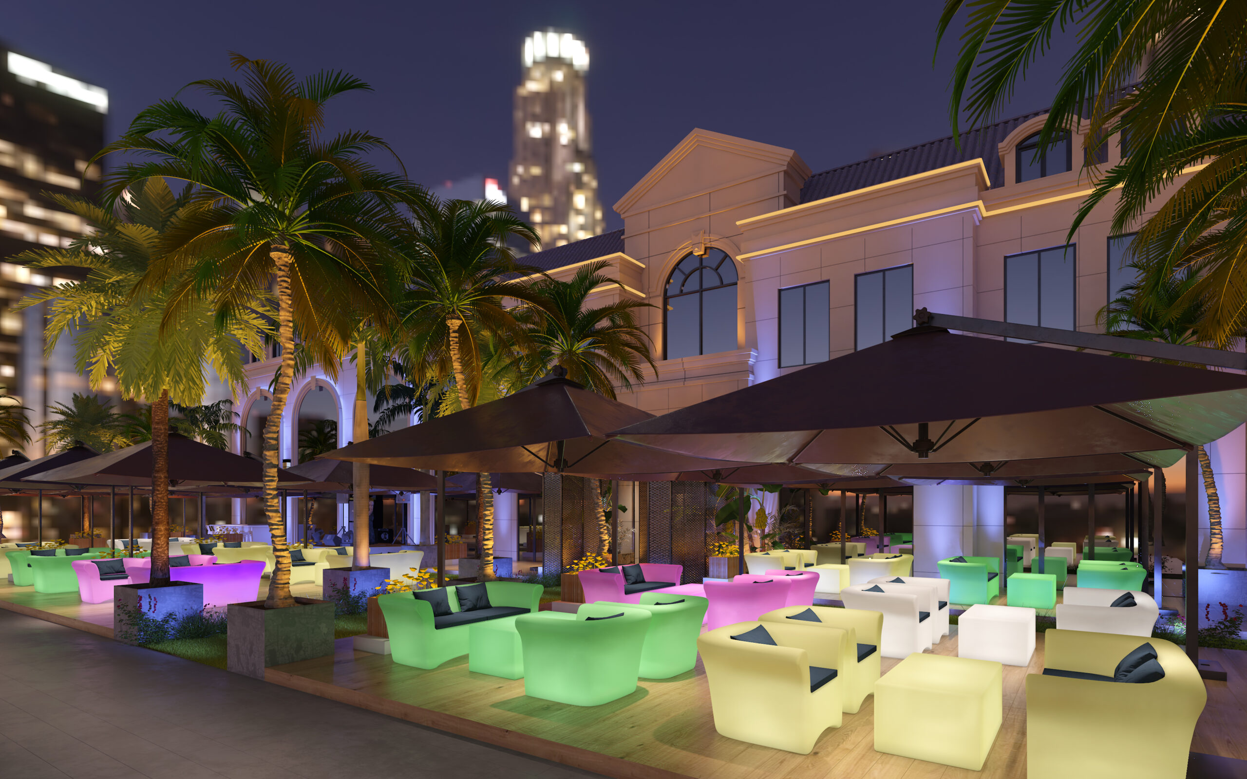 Lit Furniture | Riyadh Event Planning | Perfect Choice