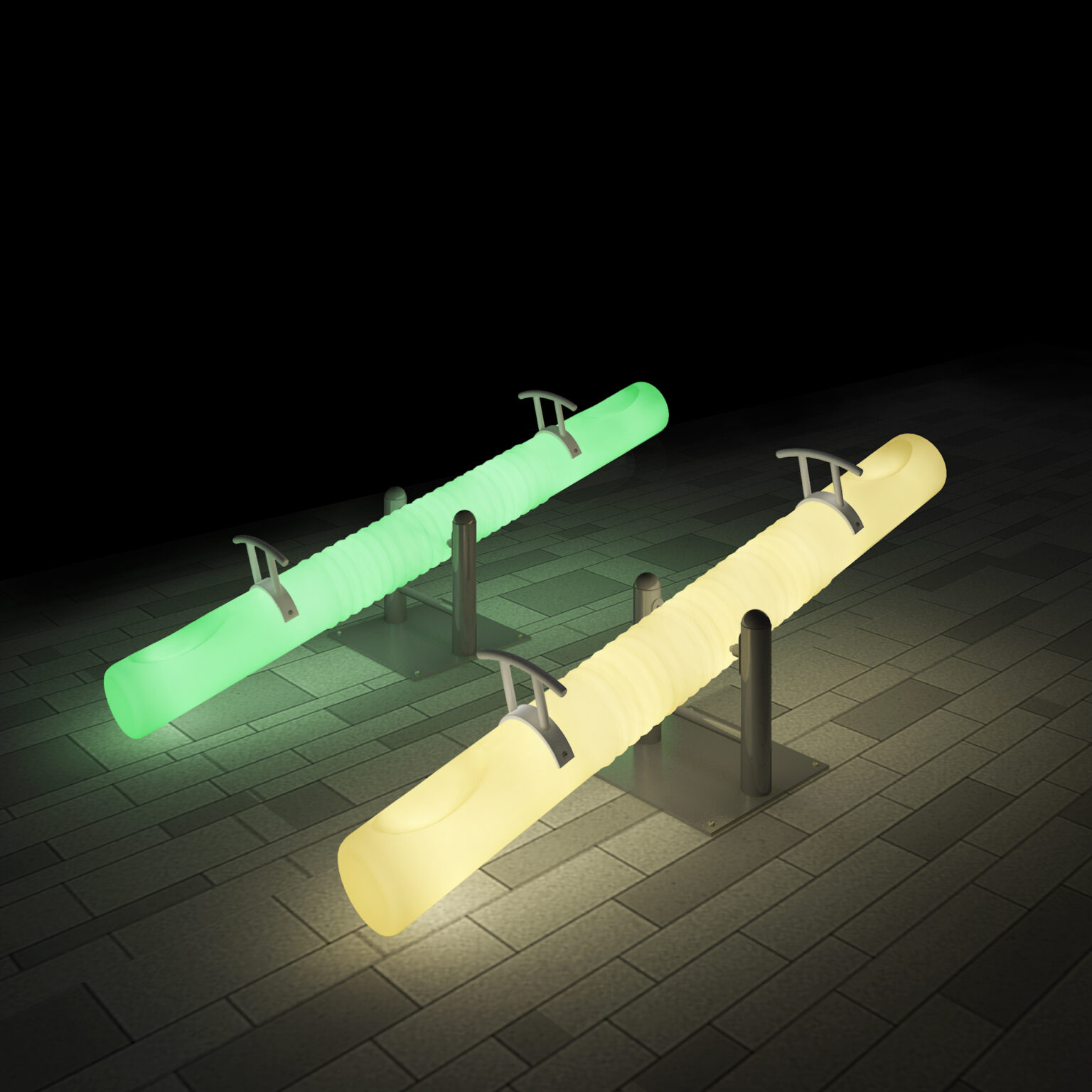 LED Seesaw: Illuminate Your Playground with Interactive Fun