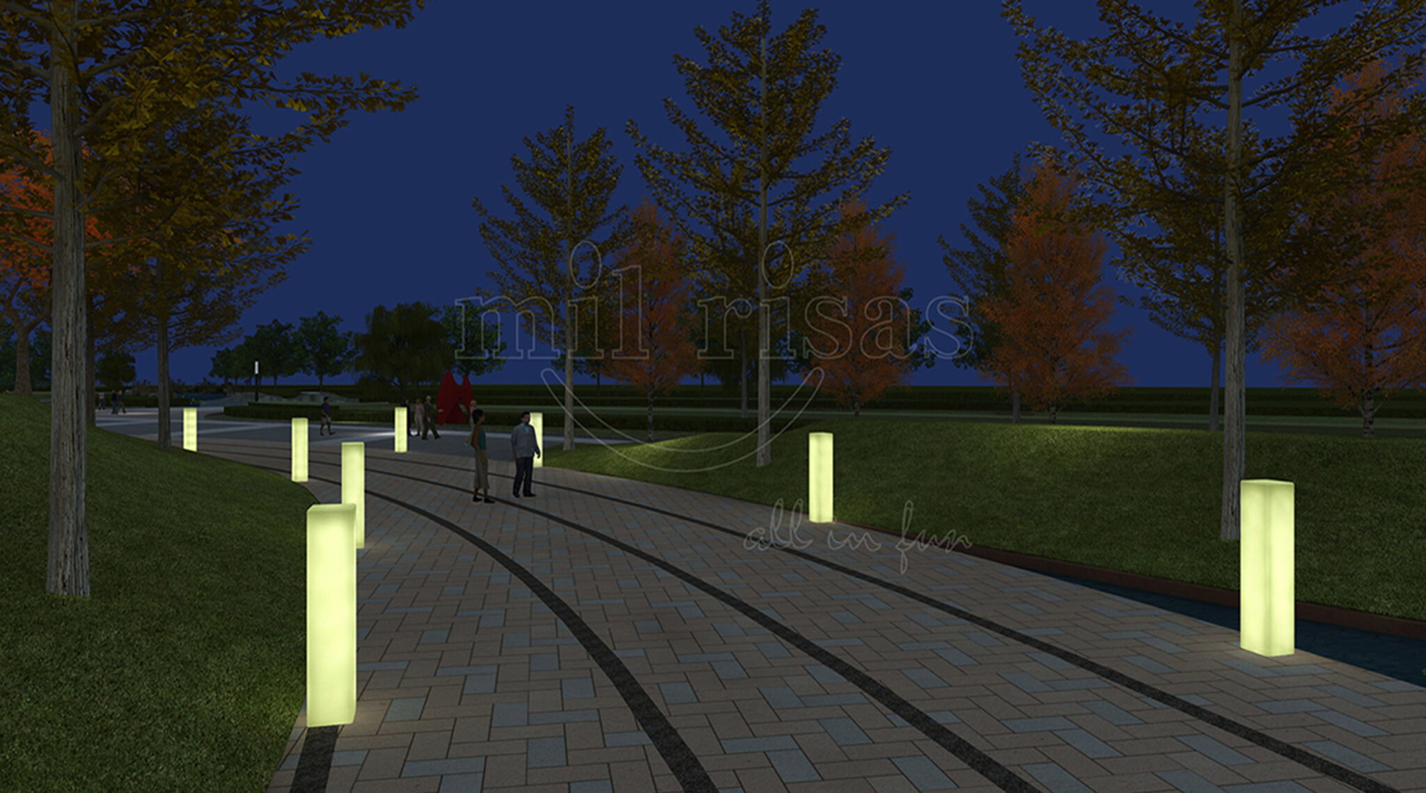 Lighted Columns for Events, Bars & Resorts | Colorfuldeco