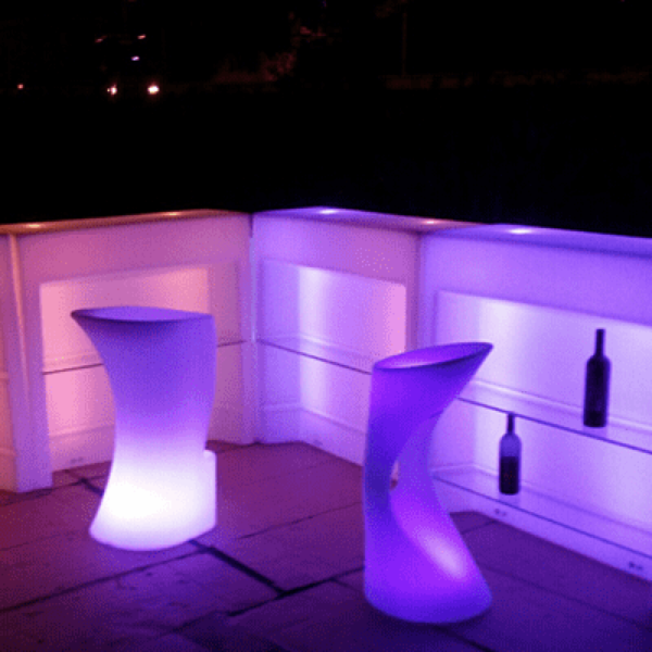 LED Bar Counter | Modern Wave Design | Colorfuldeco