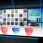 LED Bar Counter | Modern Wave Design | Colorfuldeco