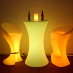 Premium LED Cocktail Tables for Events & Bars | Colorfuldeco
