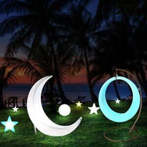 LED Half Moon Chair Swings - Perfect for Outdoor Relaxation