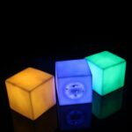 Light up cubes for sale directly from factory in China