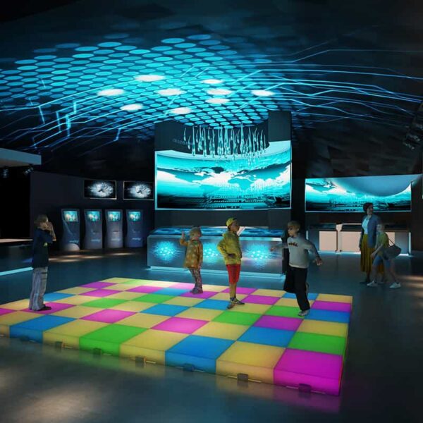 LED Interactive Floor Tiles - Engage Your Space | Colorfuldeco