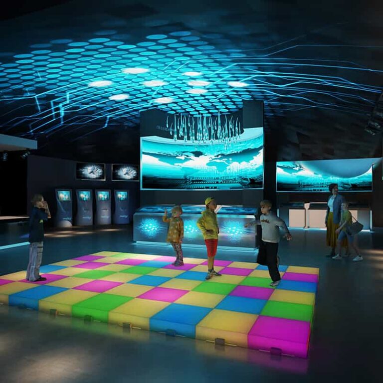 LED Interactive Floor Tiles - Engage Your Space | Colorfuldeco