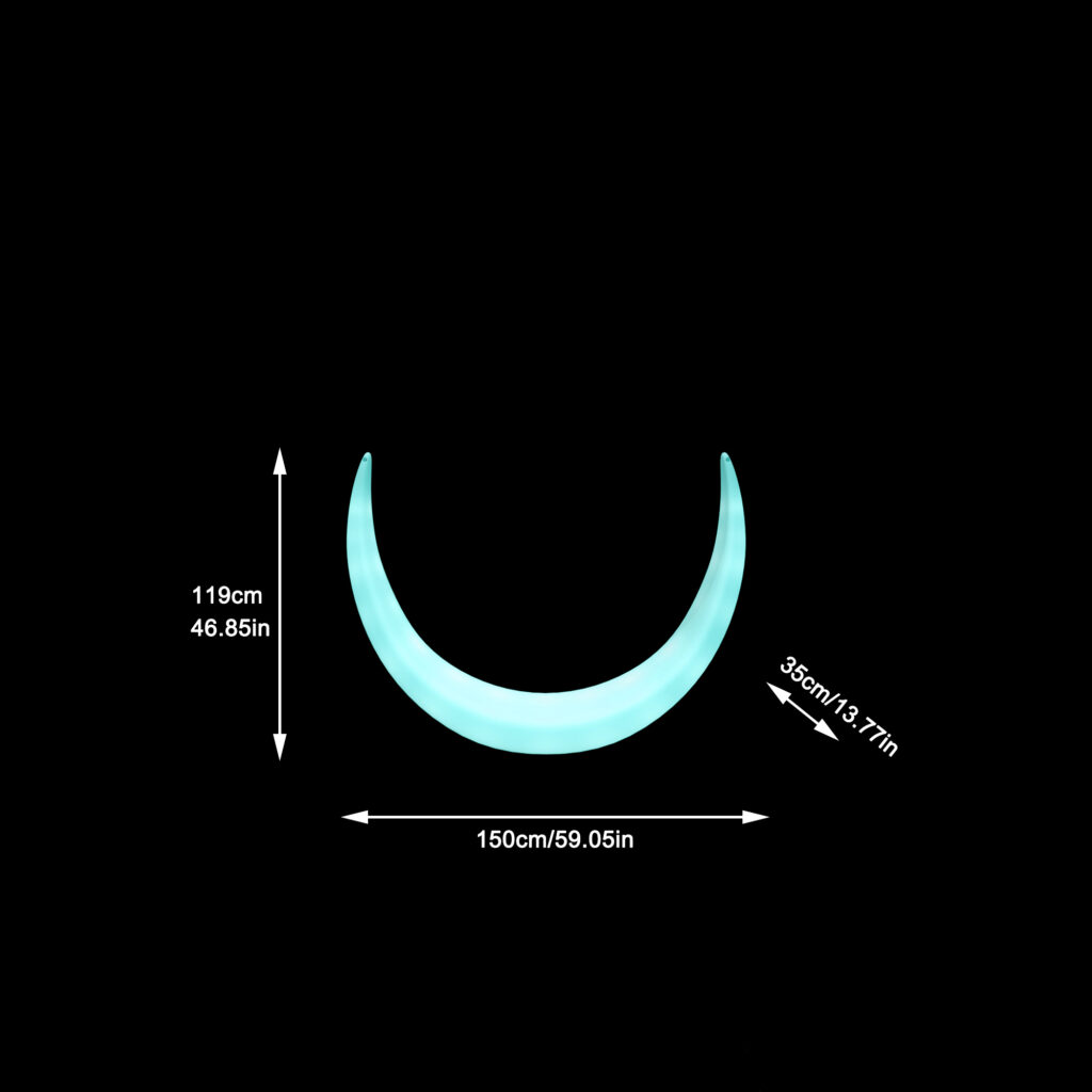 LED Half Moon Chair Swings - Perfect for Outdoor Relaxation