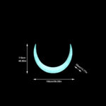 LED Half Moon Chair Swings - Perfect for Outdoor Relaxation