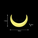 LED Half Moon Chair Swings - Perfect for Outdoor Relaxation