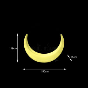 LED Half Moon Chair Swings - Perfect for Outdoor Relaxation