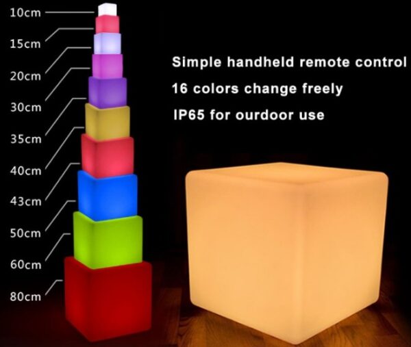 LED Glow Cube Makes Your Life Full Of Happiness | Colorfuldeco