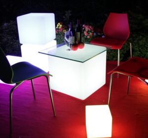Light Cube Table | Best LED Cube Table Furniture | Colorfuldeco