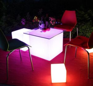 Light Cube Table | Best LED Cube Table Furniture | Colorfuldeco