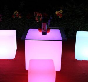 Light Cube Table | Best LED Cube Table Furniture | Colorfuldeco