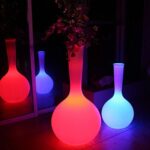 Lighted Planters | Outdoor Glow Garden Planters | Colorfuldeco