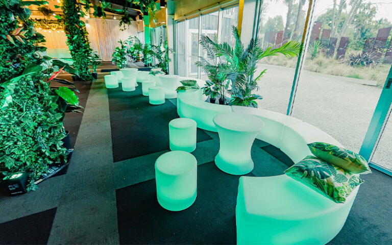 Light-up RGB Stool | Color Changing LED Stool | Colorfuldeco