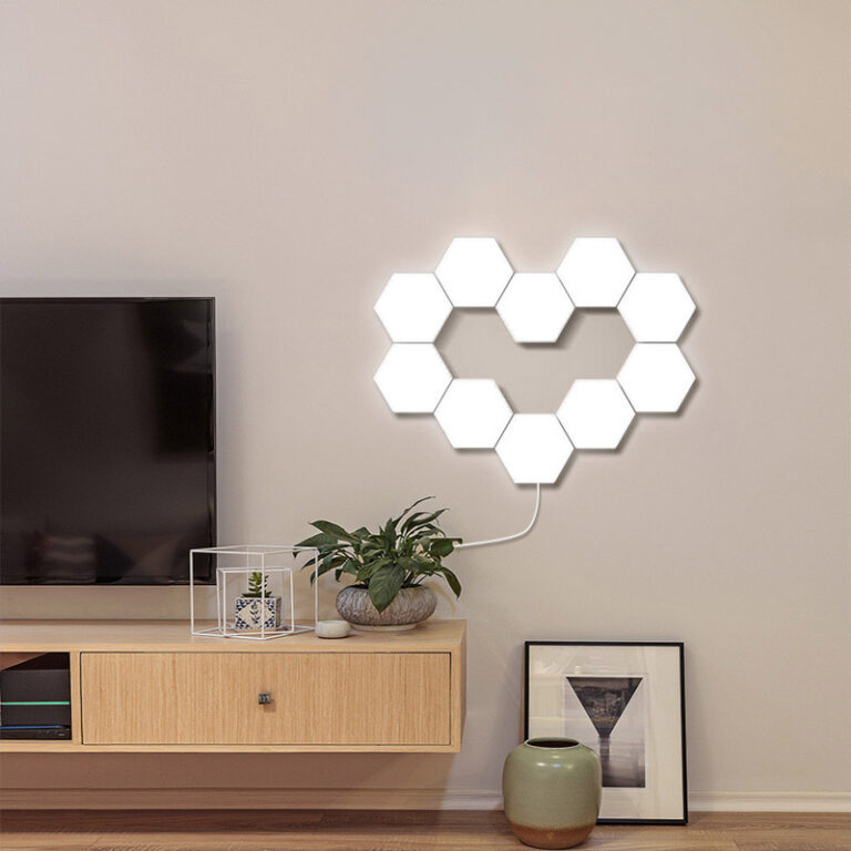 LED RGB Light Panel Modular Wall Touch Lamp | Colorfuldeco
