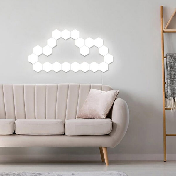 LED RGB Light Panel Modular Wall Touch Lamp | Colorfuldeco