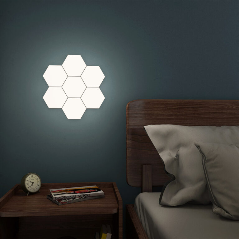LED RGB Light Panel Modular Wall Touch Lamp | Colorfuldeco