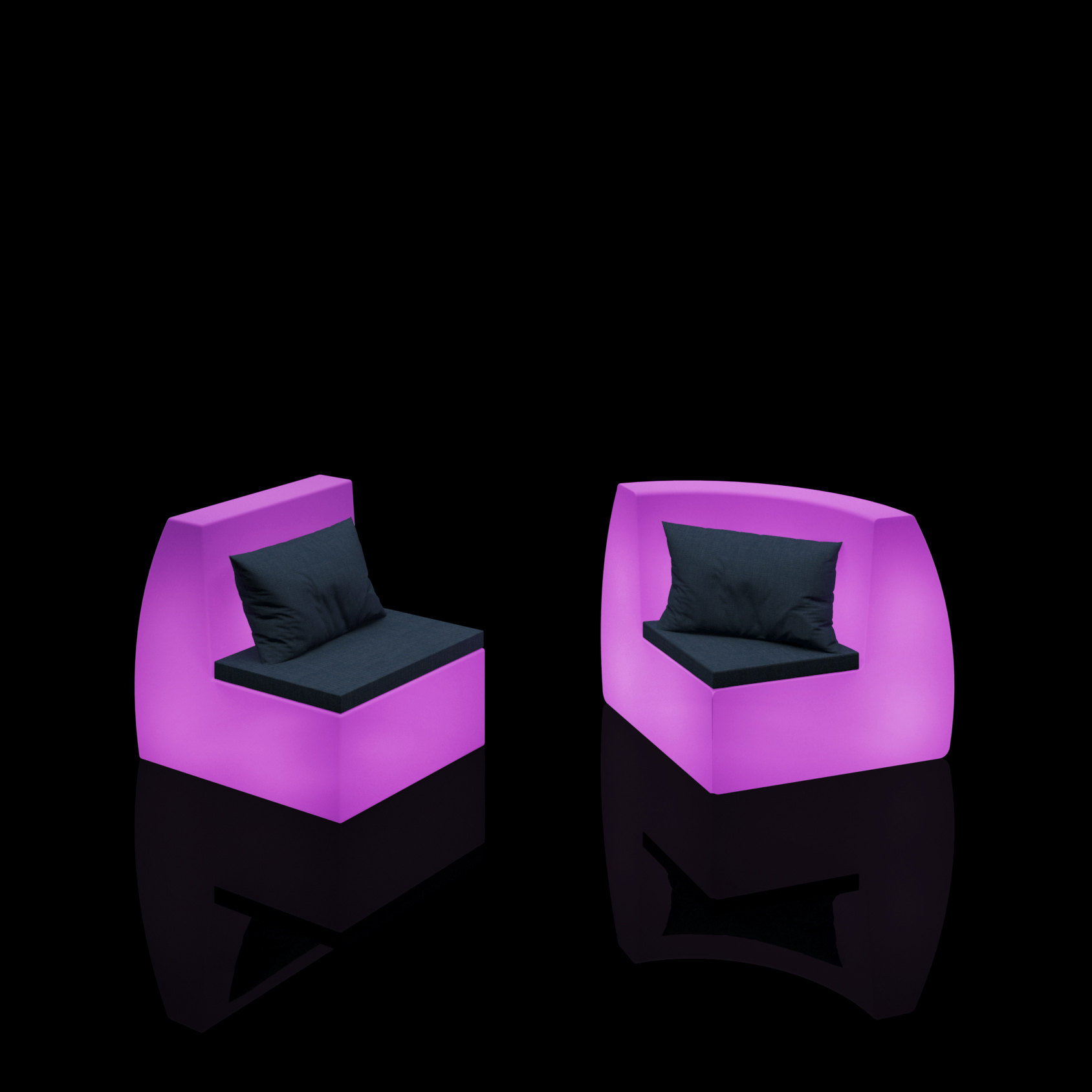 Small LED Sectional Sofa Set | Perfect for Your Apartment