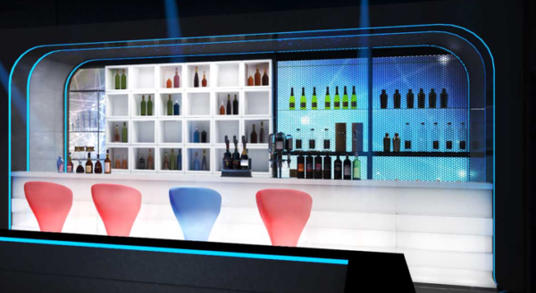LED Building Blocks Bar Counter | LED Bar Furniture Factory