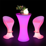 LED Light-up Bar Chair | LED Chair Furniture | Colorfuldeco