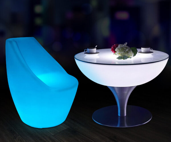 LED Color Changing Chair | LED Light Furniture | Colorfuldeco