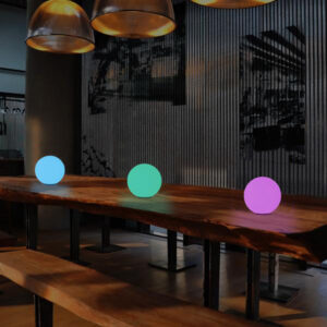 Small LED Glow Balls for Vibrant Decor 15 cm | Colorfuldeco