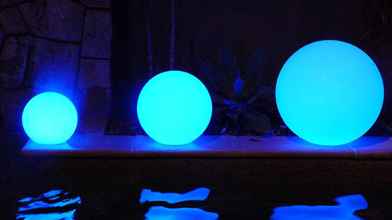 Floating LED Balls 60 cm, 23.6 Inches | Colorfuldeco