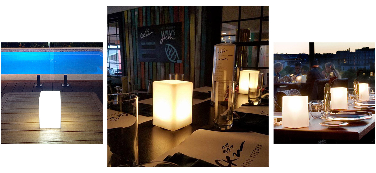 LED Column Lights | Lighting LED Table Lamp | Colorfuldeco