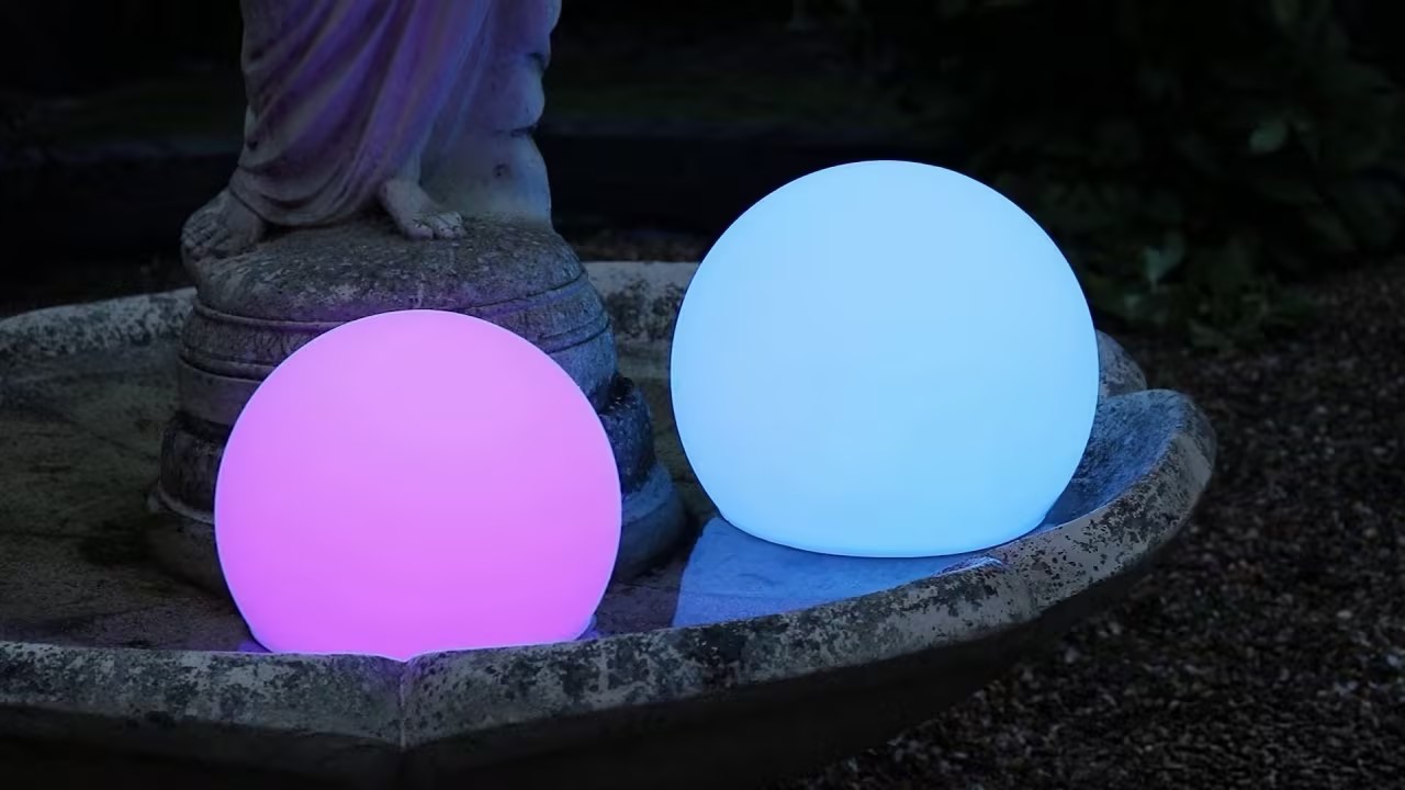 Floating LED Balls 60 cm, 23.6 Inches | Colorfuldeco