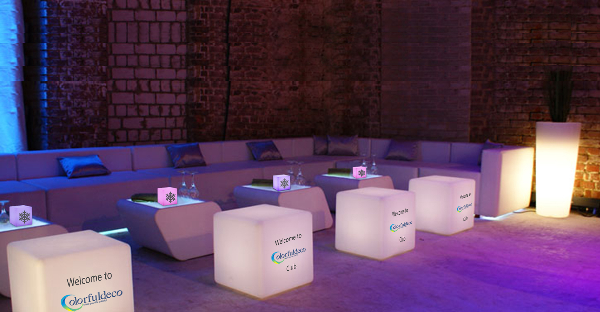 What Are Light Up Cube Seats | Colorfuldeco