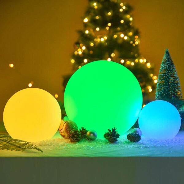 Eco-Friendly Solar Glow Balls for Outdoor Decor | Colorfuldeco