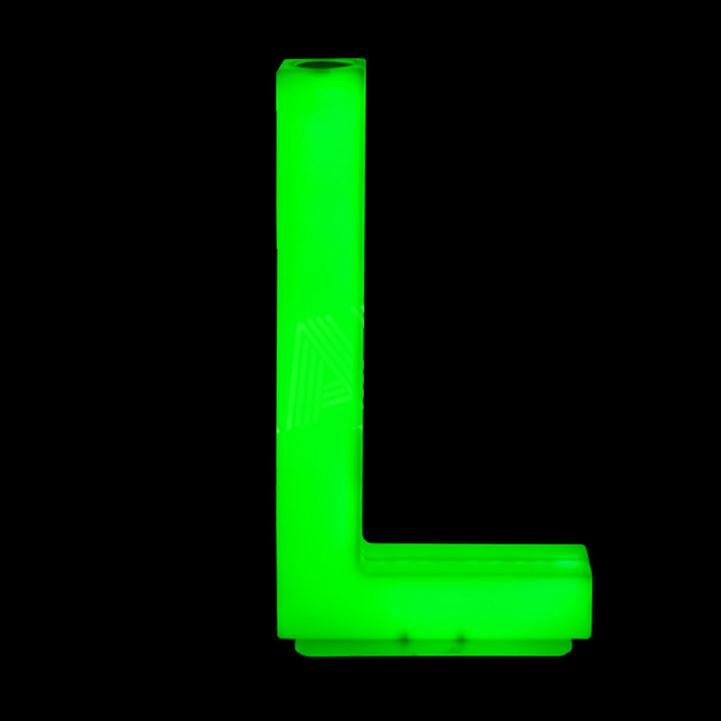 Custom LED Letters L | LED Lighted Letters | Colorfuldeco