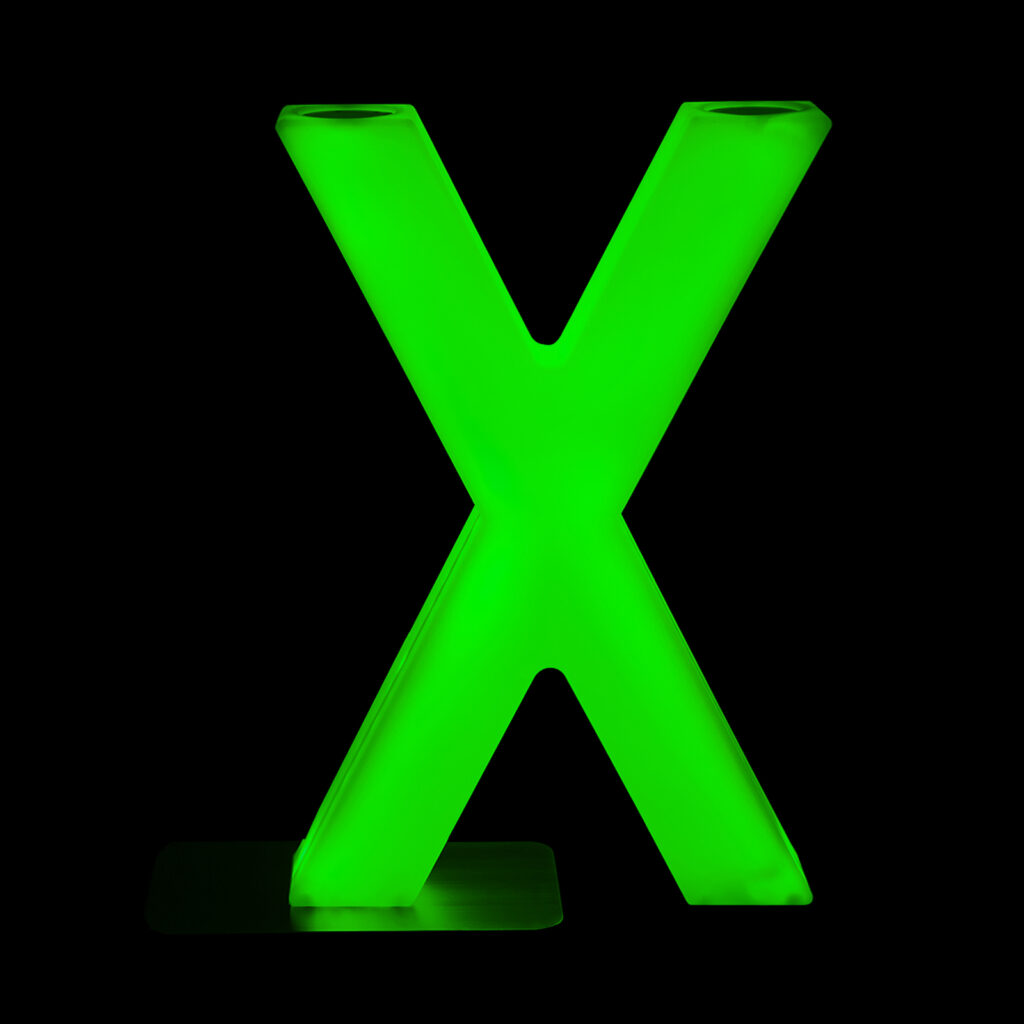 LED Letters Sign X | LED Lighted Letters | Colorfuldeco