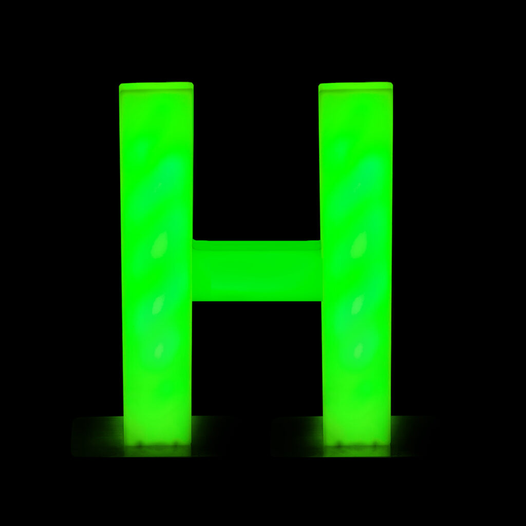 LED Letters Signs H | LED Letters | Colorfuldeco