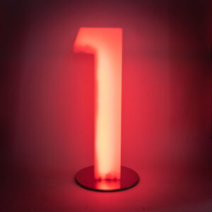 LED Light Numbers 1 | LED Numbers | Colorfuldeco