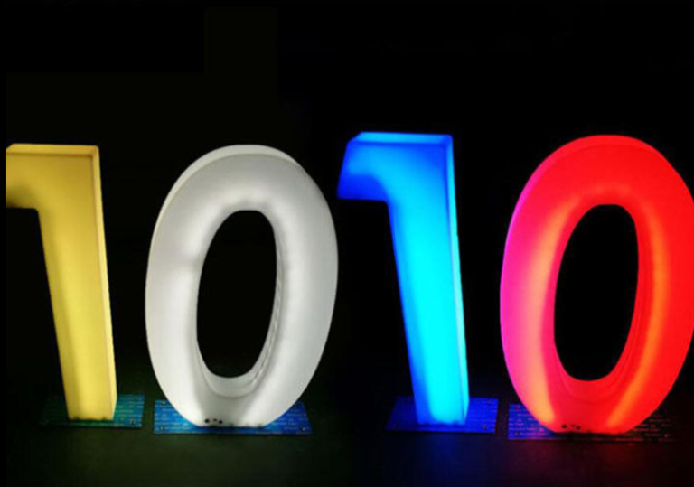 LED Light Numbers 1 | LED Numbers | Colorfuldeco