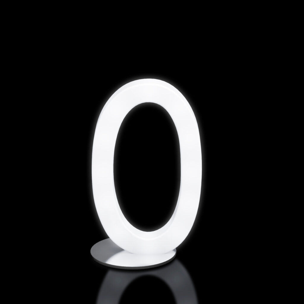 Led Light Numbers 0 | House Address Numbers | Colorfuldeco