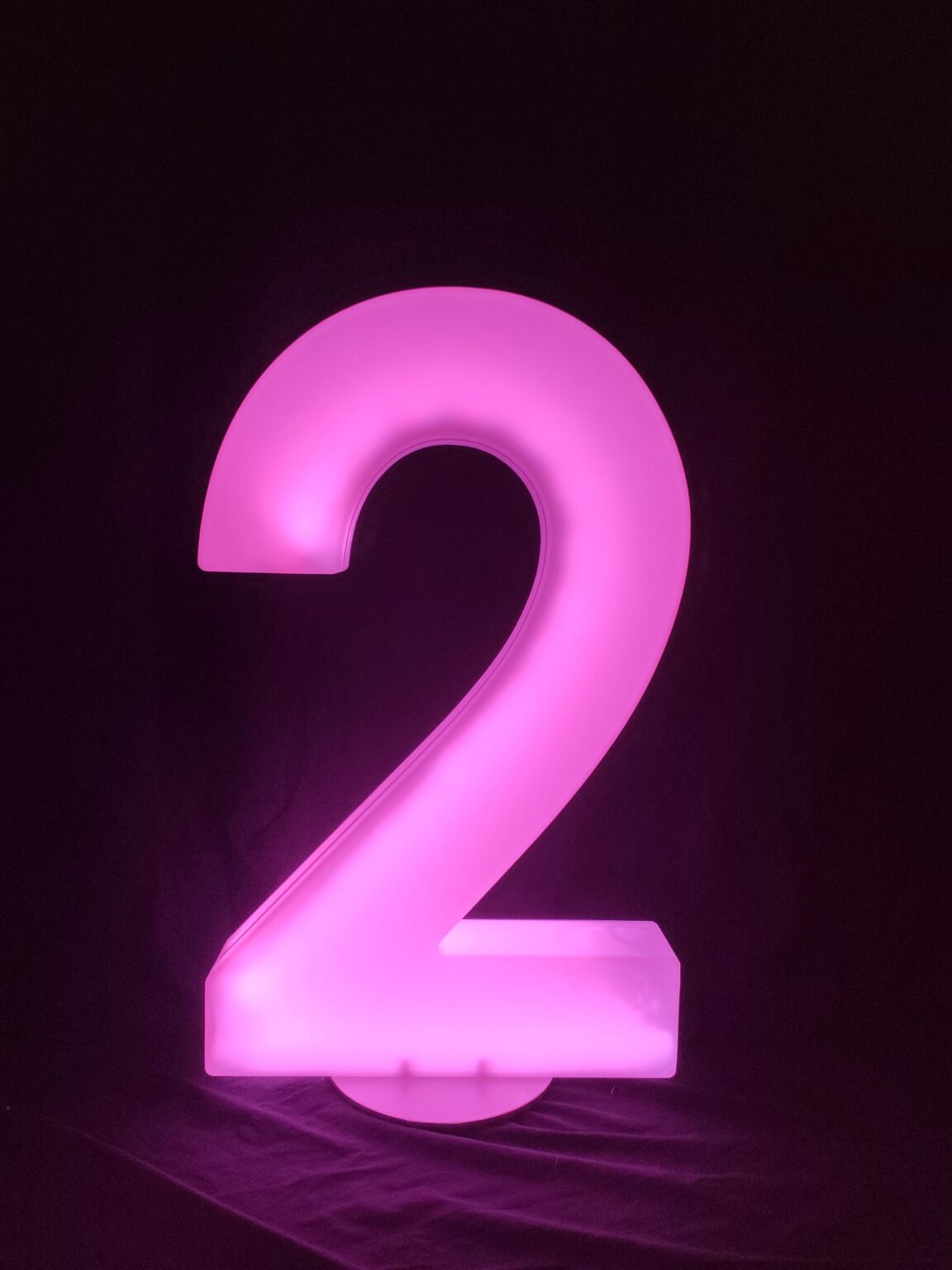 LED Light Numbers 2 | LED Numbers | Colorfuldeco