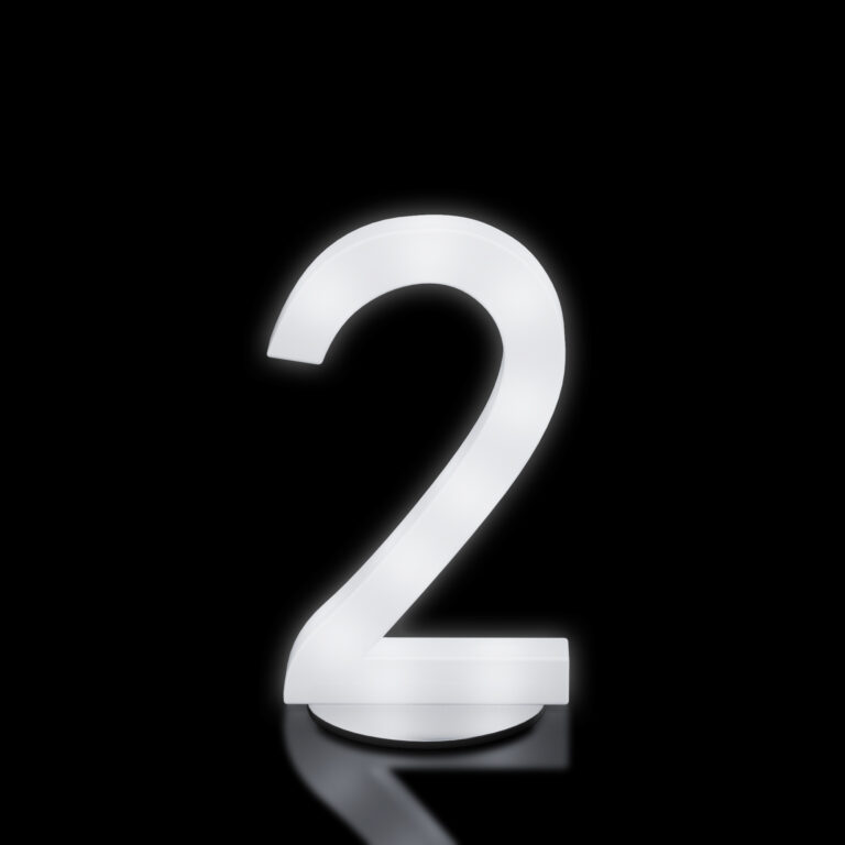 LED Light Numbers 2 | LED Numbers | Colorfuldeco