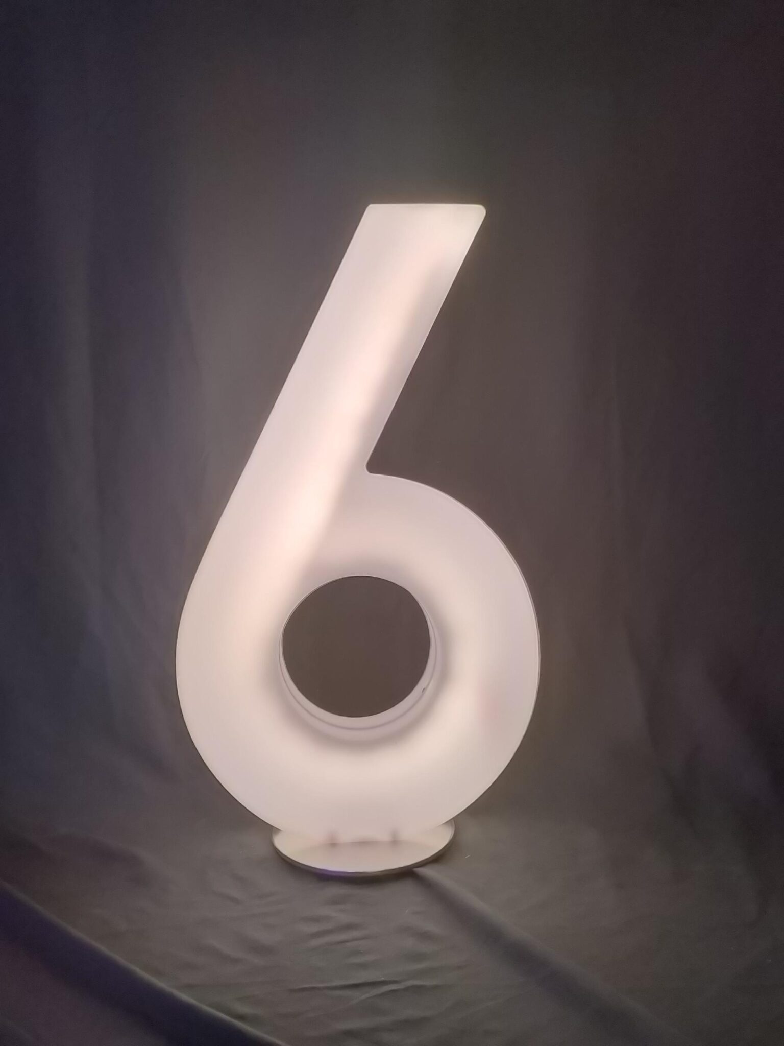 LED Light Numbers 6 | LED Numbers | Colorfuldeco