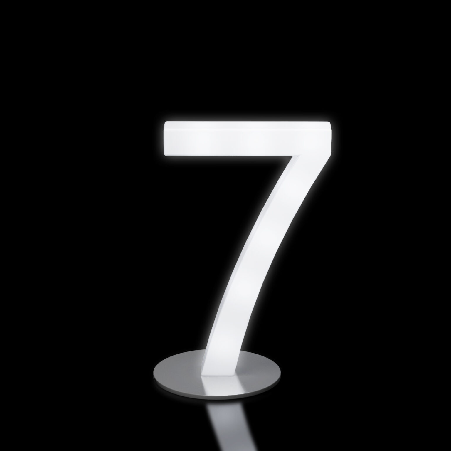 LED Light Numbers 7 | LED Numbers | Colorfuldeco