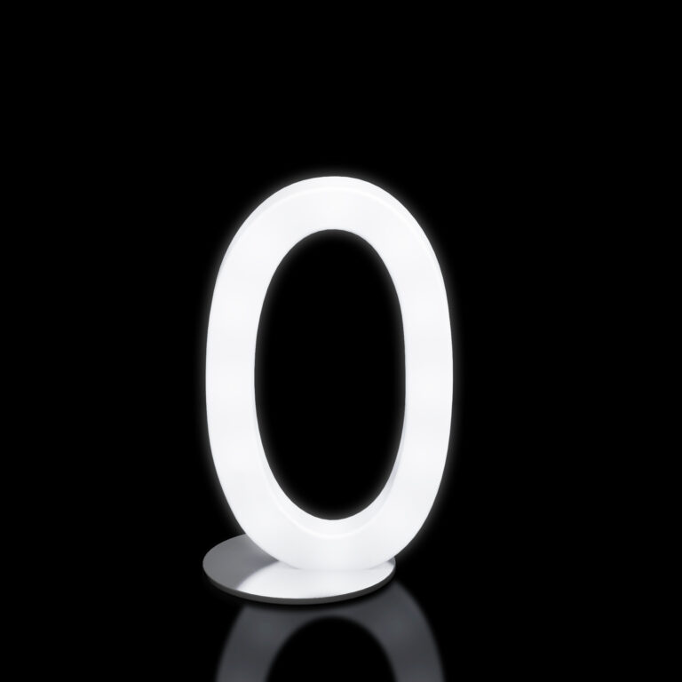 Led Light Numbers 0 | House Address Numbers | Colorfuldeco