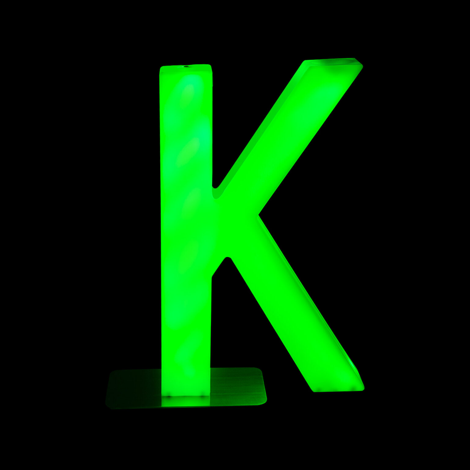 LED Sign Letters K | LED Lighted Letters | Colorfuldeco