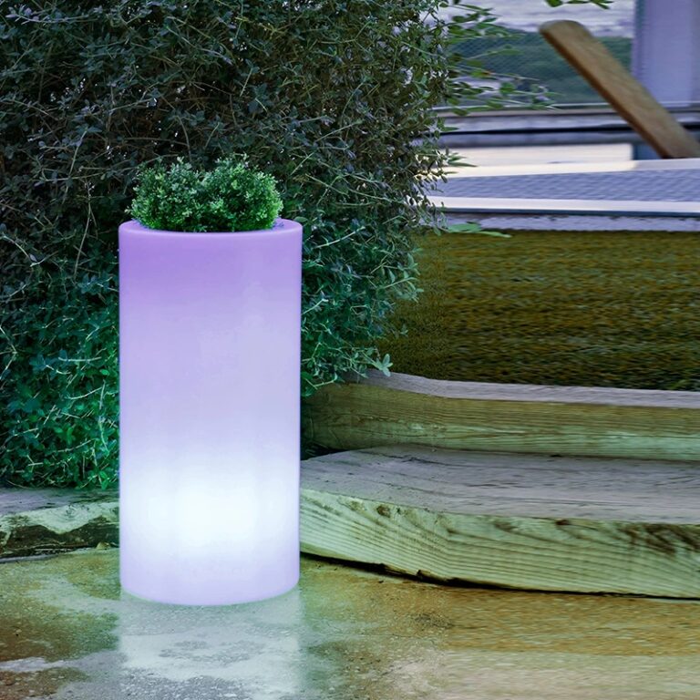LED Lighted Flower Plant Pots | For Indoor & Outdoor Use
