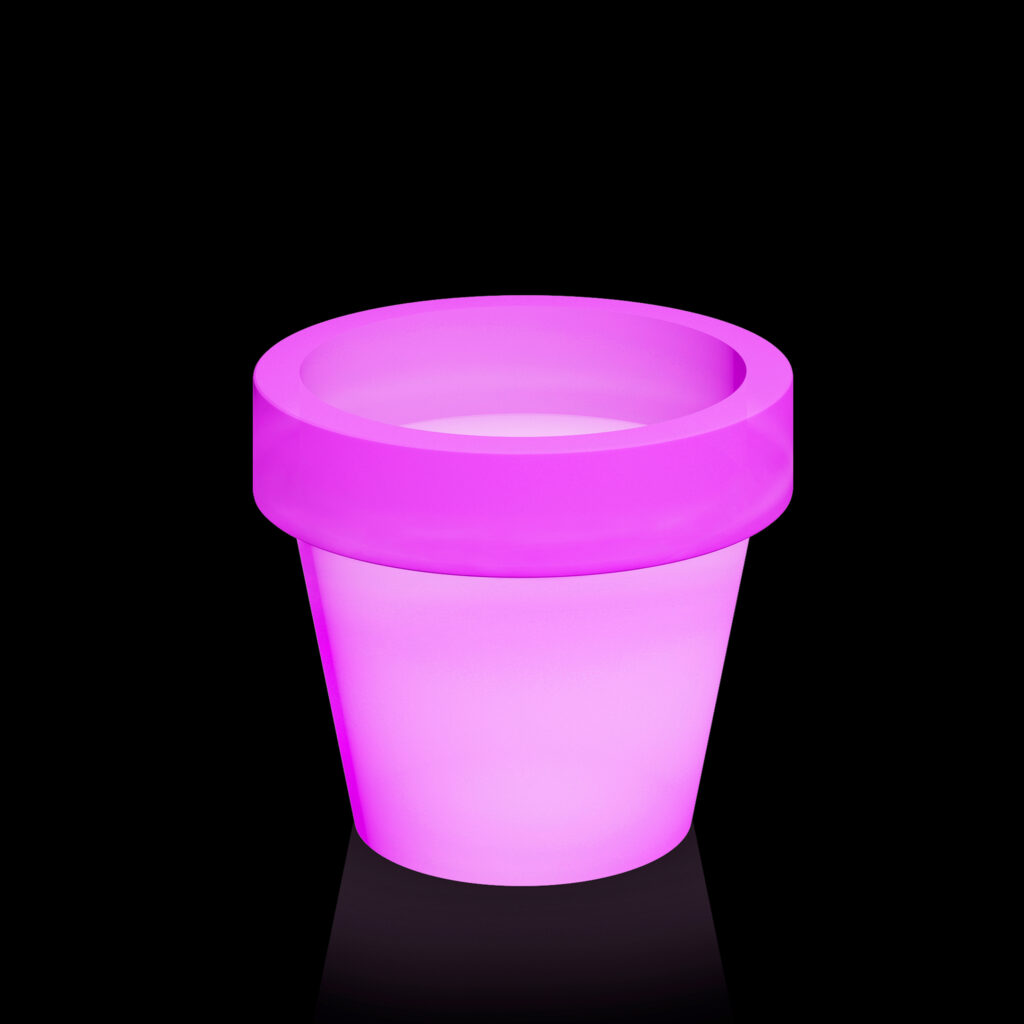 Glow In The Dark Flower Pots | Solar LED Planters | Colorfuldeco