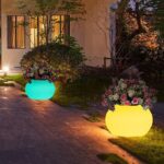 Solar Planters Pots - Eco-Friendly Outdoor Lighting Solutions