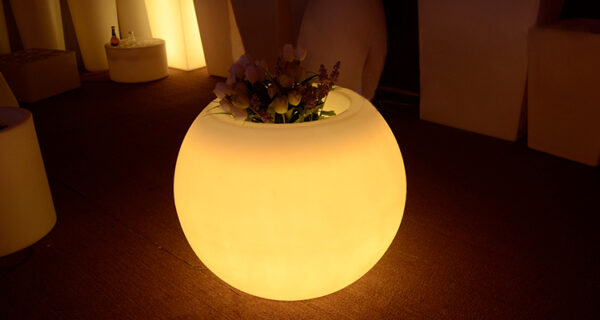 Solar Powered Garden Pots | Illuminated Planters | Colorfuldeco