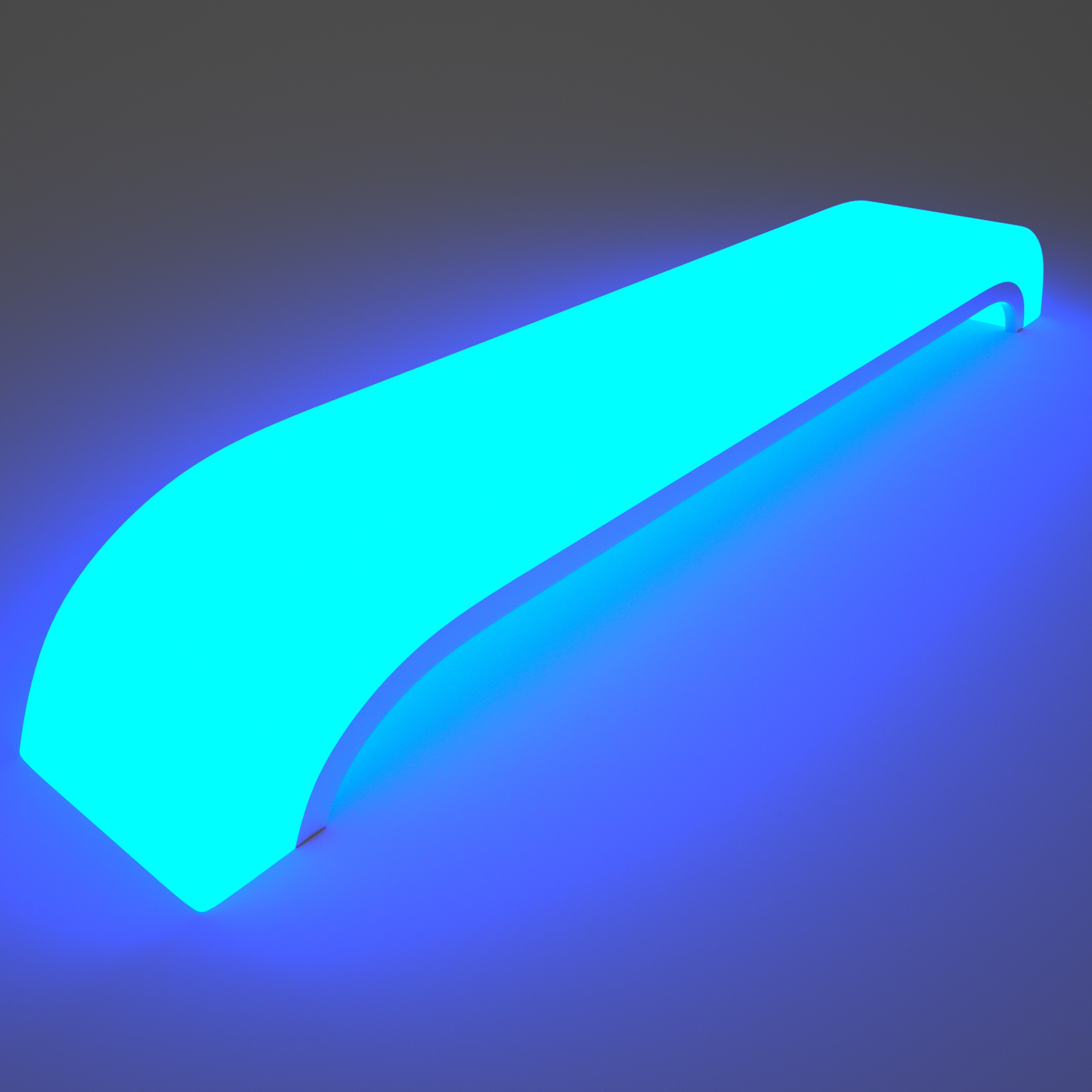 LED Park Long Bench | waterproof LED RGB garden bench | Colorfuldeco